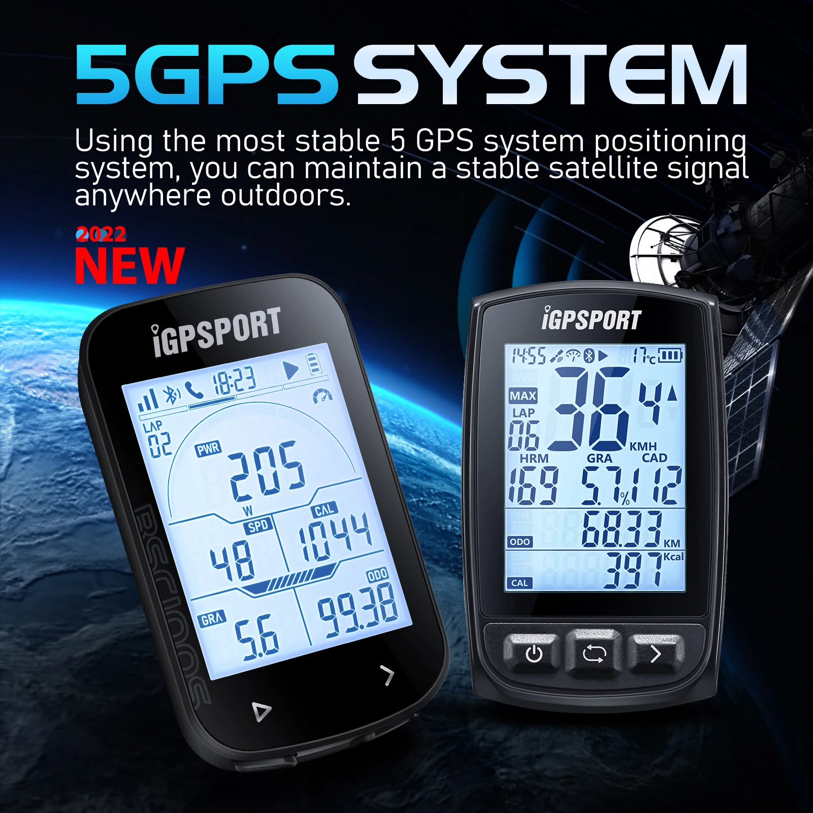 IGPSPORT iGS50S iGS10S BSC100S 블루투스 5.0ant + 스포츠 사이클 컴퓨터, 스피드 케이던스 심박수 ...