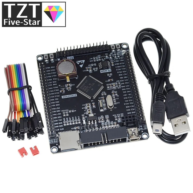TZT-STM32F407VET6-development-board-Cortex-M4-STM32-minimum-system ...