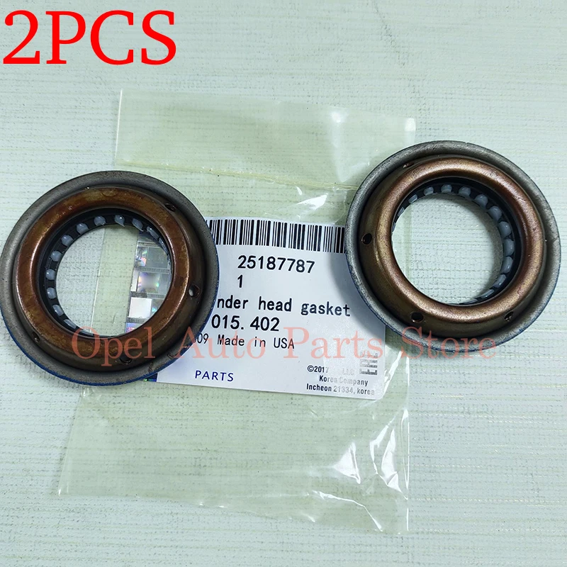 2PCS-Crankshaft-Oil-Seal-Shaft-Seal-For-Chevrolet-Aveo-Cruze-Buick ...