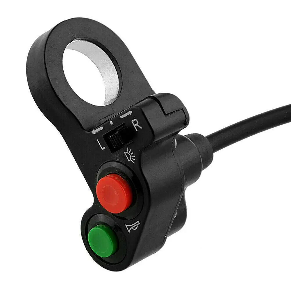 Motorcycle Electric Bike Scooter Light Turn Signal Buttons Button ...