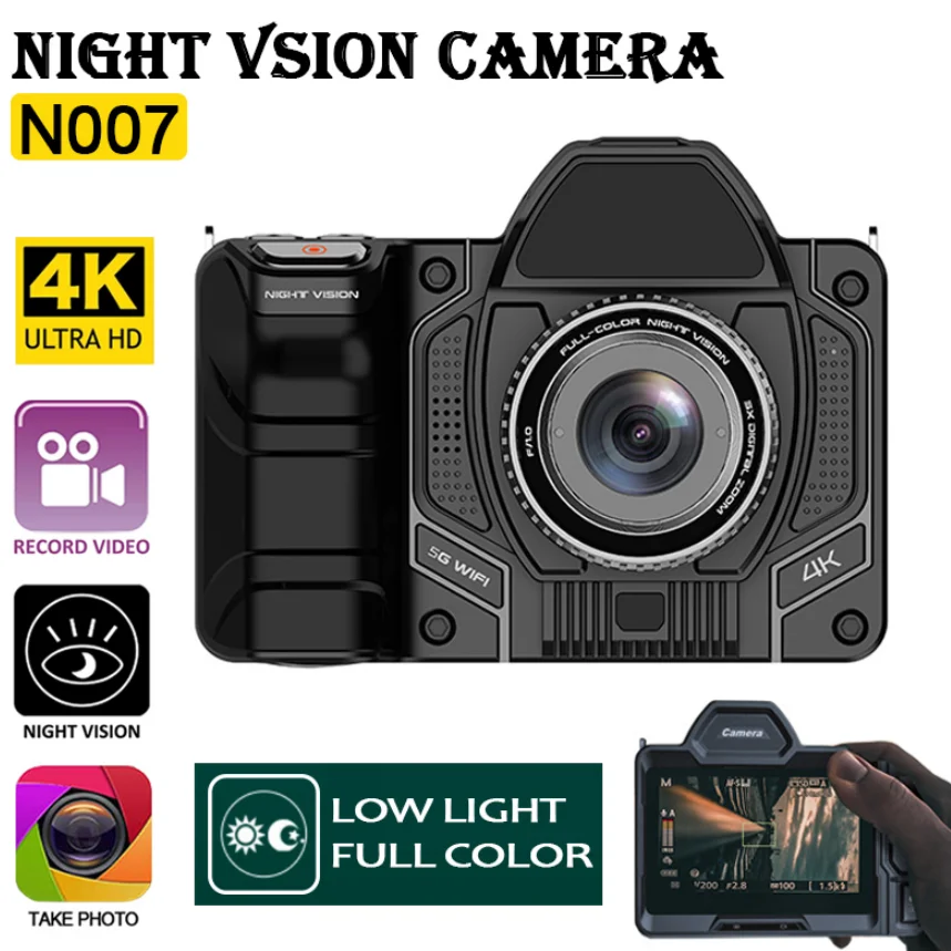 SLR-Camera-Night-Vision-Device-4K-HD-Infrared-10x-Digital-Zoom-Hunting ...