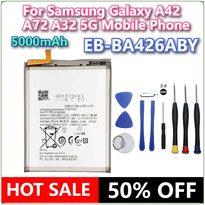 Brand New High Quality Replacement Battery EB-BA426ABY 5000mAh for ...