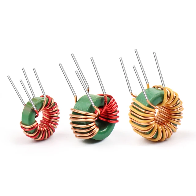Coil Core Uxcell 5Pcs 50uH 20A Vertical Toroid Magnetic Inductor Coils ...