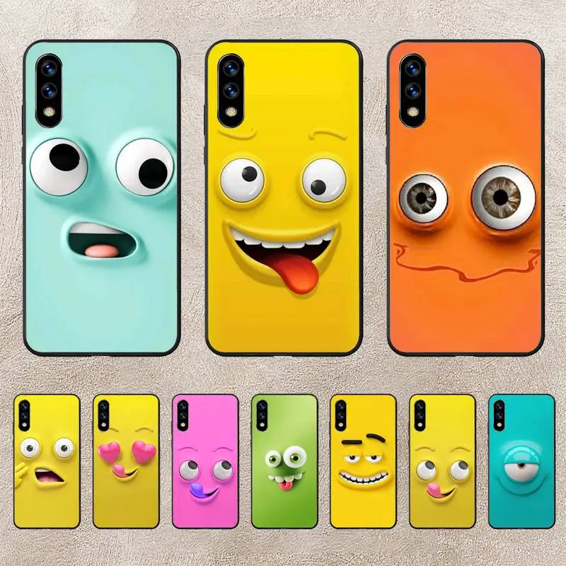 Funda de teléfono con cara bonita y divertida para Huawei G7 G8 P7 P8 ...