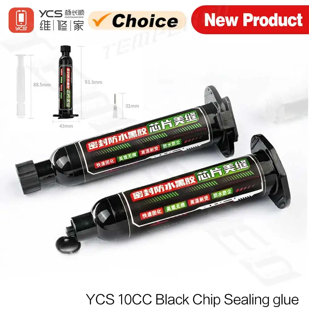 YCS-10CC-Black-Chip-Sealing-Glue-UV-Curing-Waterproof-Adhesive-for-Cell ...