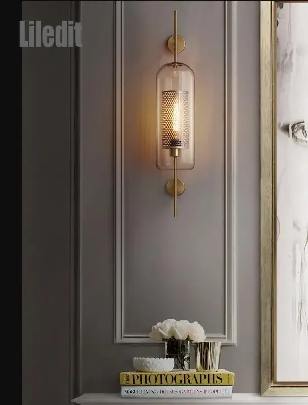 Post-modern-vintage-LED-wall-lamp-sconce-light-fixture-bedroom-lamp ...