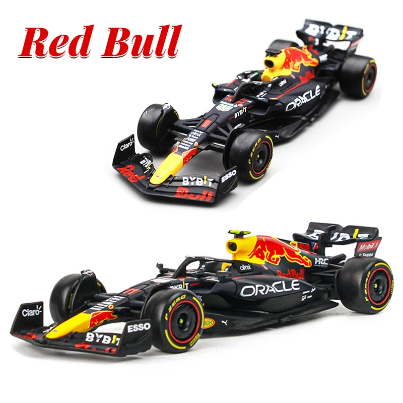 Bburago – Véhicule De Luxe En Alliage 1:43 F1 Red Bull Racing Rb18 #1, Verstappen #11, Modèle De ...