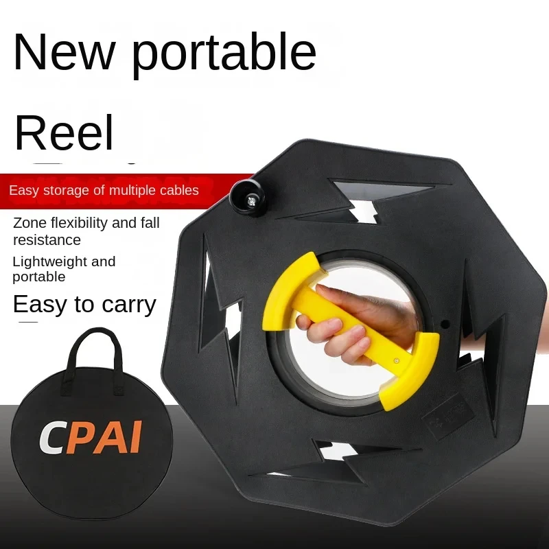 Rolling-Line-Dish-Cable-Collection-Line-Storage-Artifact-Wire-Disk-Air ...