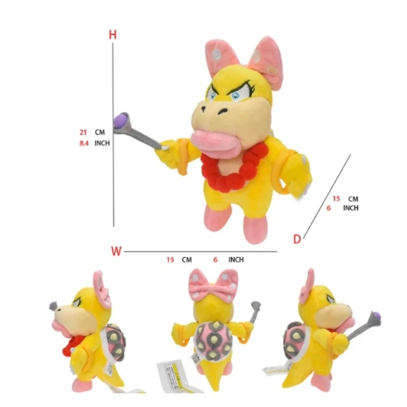 25 Styles Super Mario Bowser Koopa JR Ludwig Roy Morton Anime Figures ...