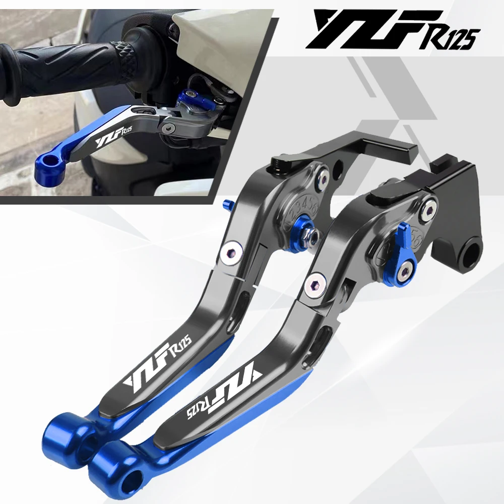 Cnc Short Brake Clutch Levers Yamaha Yzf R125 | Yamaha Yzf R125 2008 ...