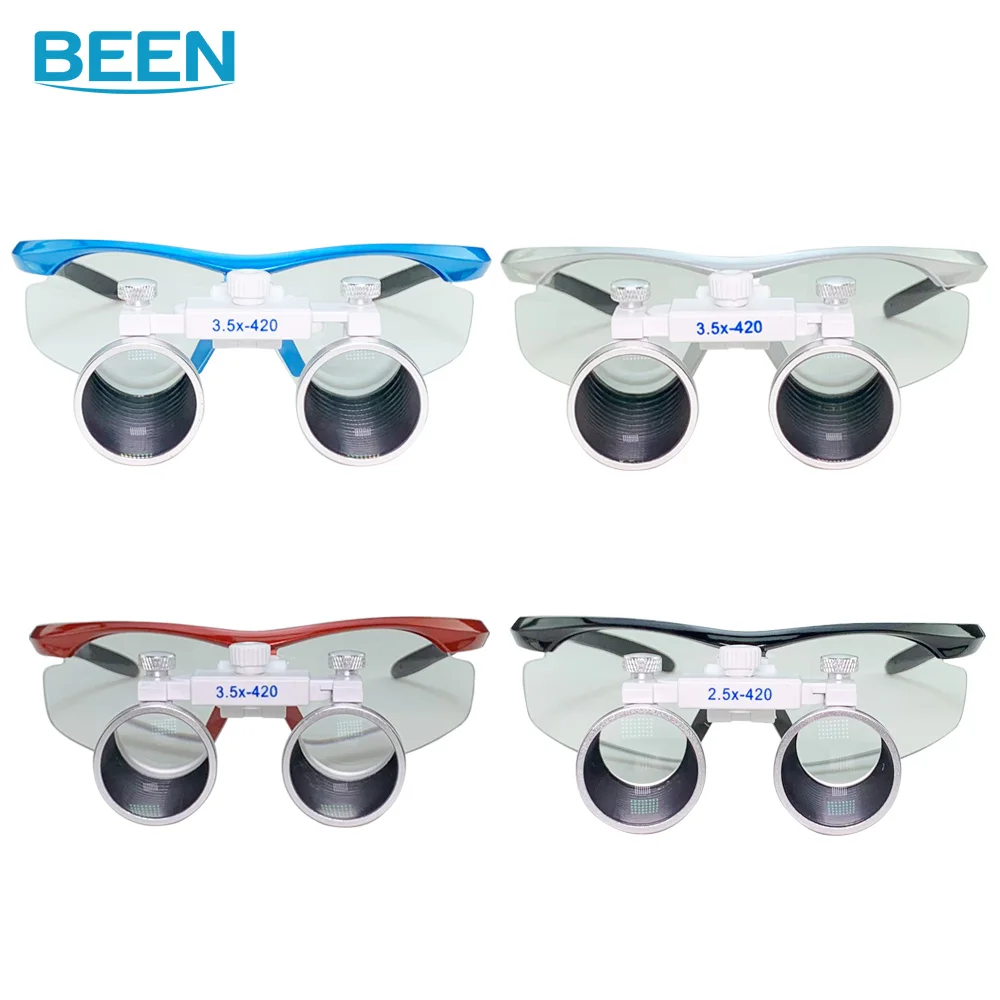 Dental Loupes 2.5X 3.5Xsurgical Magnifier Binocular Magnifying Glass ...