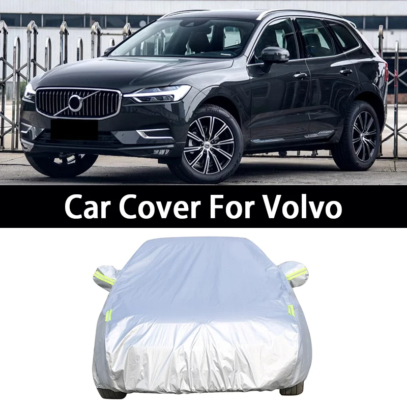 Car Cover Waterproof Dustproof UV Protective Covers For Volvo XC90 S60 ...