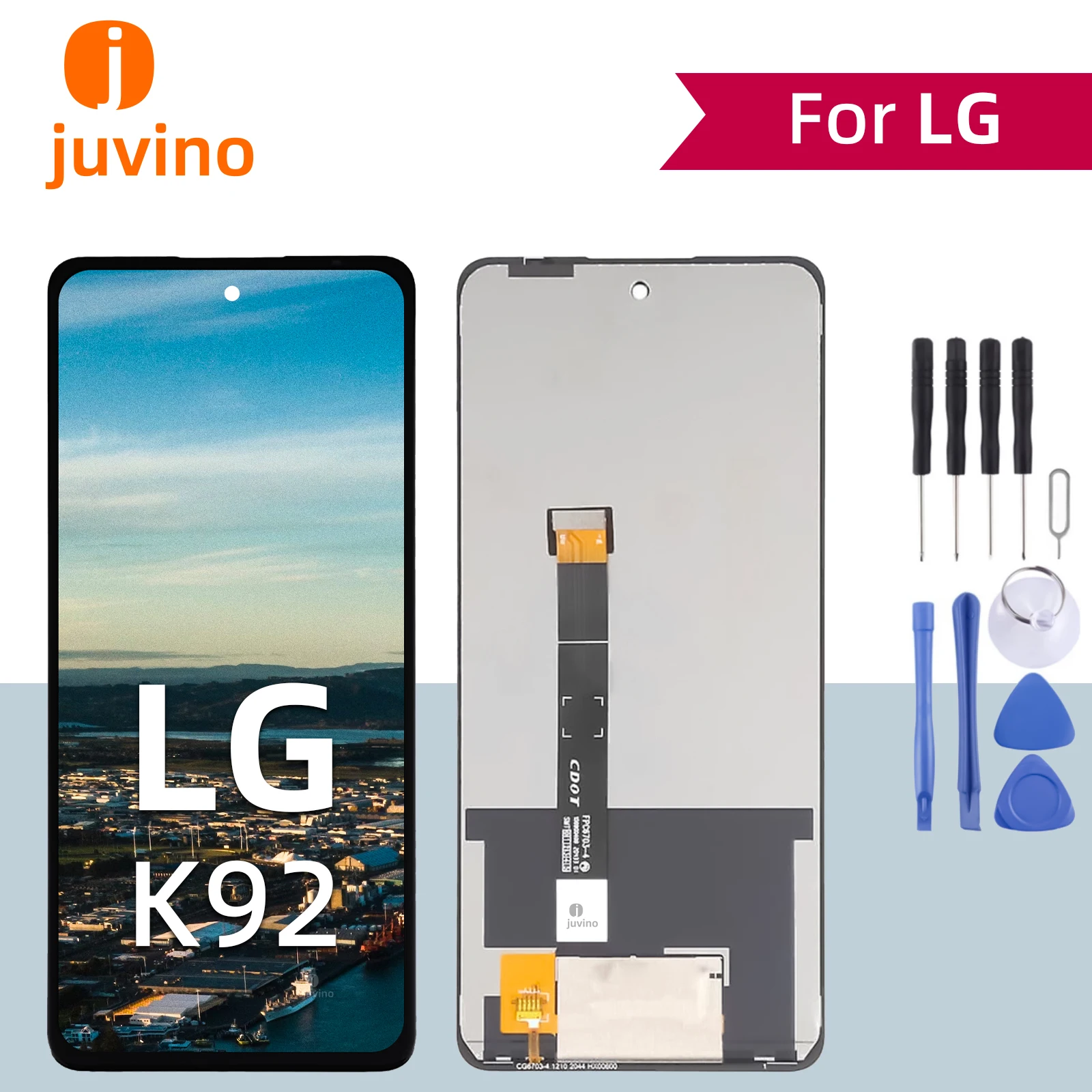 Juvino-For-LG-K92-LCD-Original-Display-Screen-and-Touch-Screen-Sensor ...