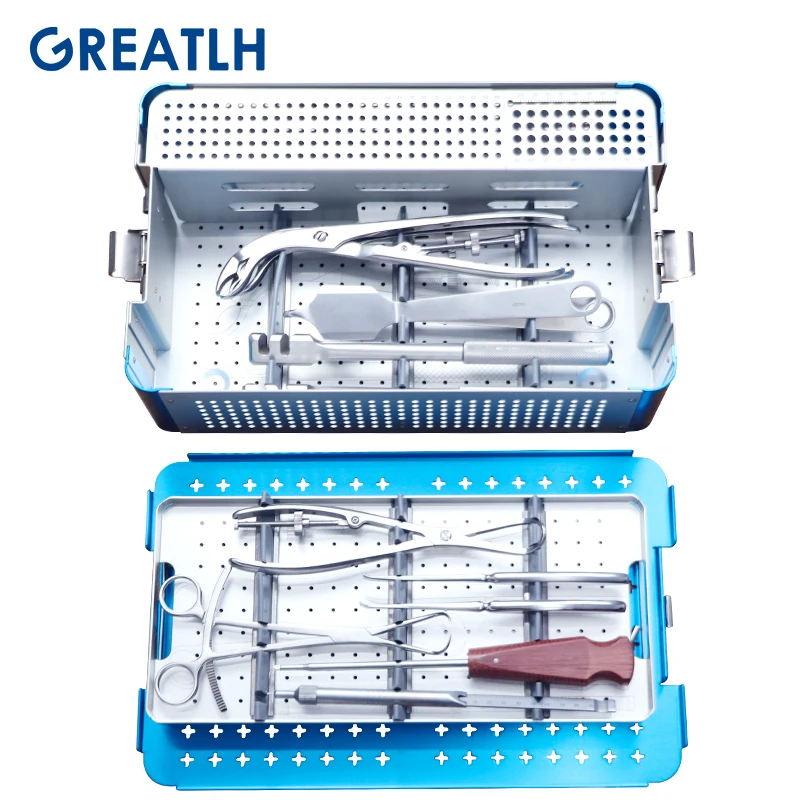 Orthopedic Instrument Set For Large Fragment Locking Plate Lower Limb ...
