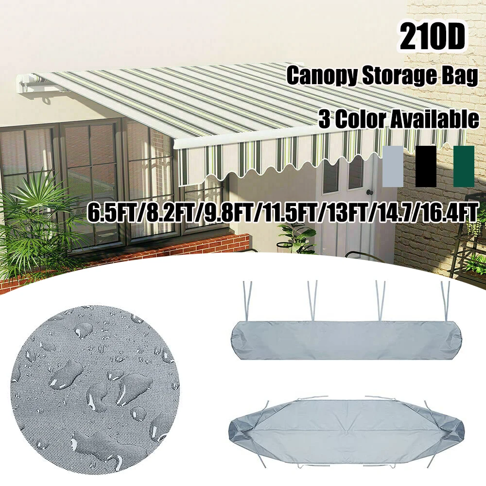 Oxford-210D-Protective-Toldo-Cover-Rain-Canopy-Storage-Bag-Retr-til ...