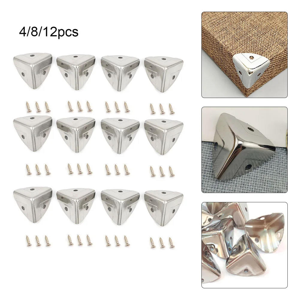 4-8-12pc-Metal-Box-Corner-Protector-Wooden-Box-Coner-Protector ...