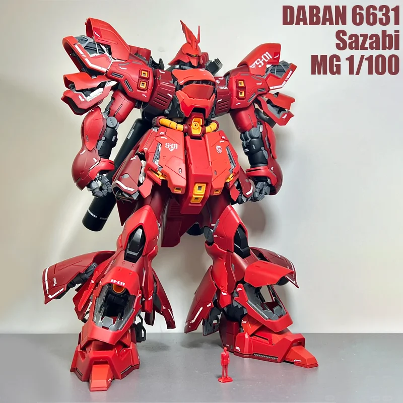 在庫あり DABAN 6631 サザビ Ver.Ka MG 1/100 アセンブリモデルキットアクションフィギュアプラスチックモデルキット ...