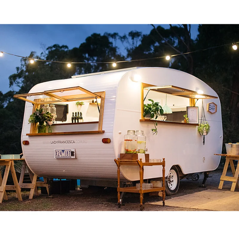 Big Kitchen Caravan Cart Mobile Food Trailer Food Van Truck - AliExpress