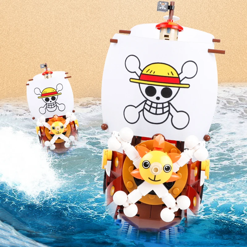 One-Pieces-Boats-Luffy-Thousand-Sunny-Pirate-Ships-Blocks-Model ...