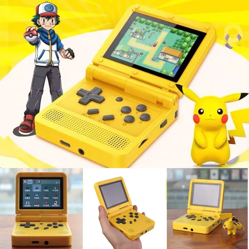 Pok-mon-Pikachu-Retro-GBA-Game-Console-Garra-Dobr-vel-Open-Source ...