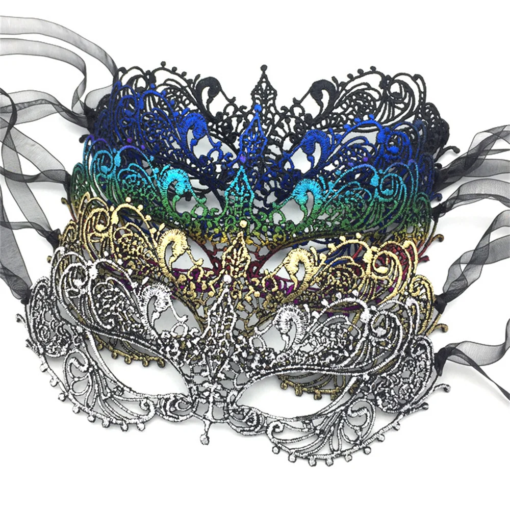 Luxury-Sexy-Lace-Half-Face-Mask-Jewelry-Adult-Princess-Hollow-Eye-Mask ...