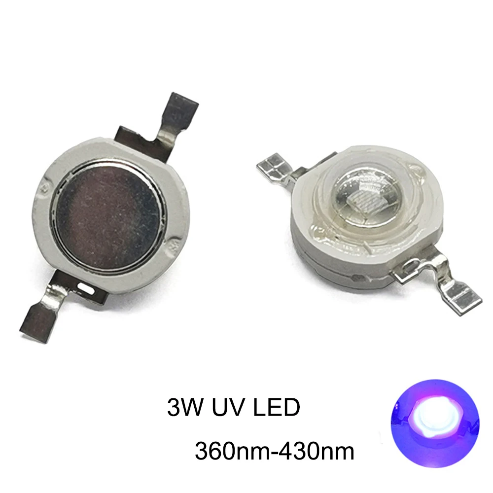 10pcs-100pcs-3W-UV-LED-LED-360nm-365nm-370nm-380nm-390nm-395nm.jpg