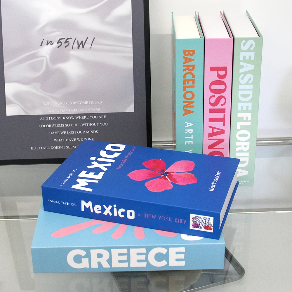 Travel-Series-Fake-Books-Living-Room-Decoration-Openable-Fake-Books-for ...