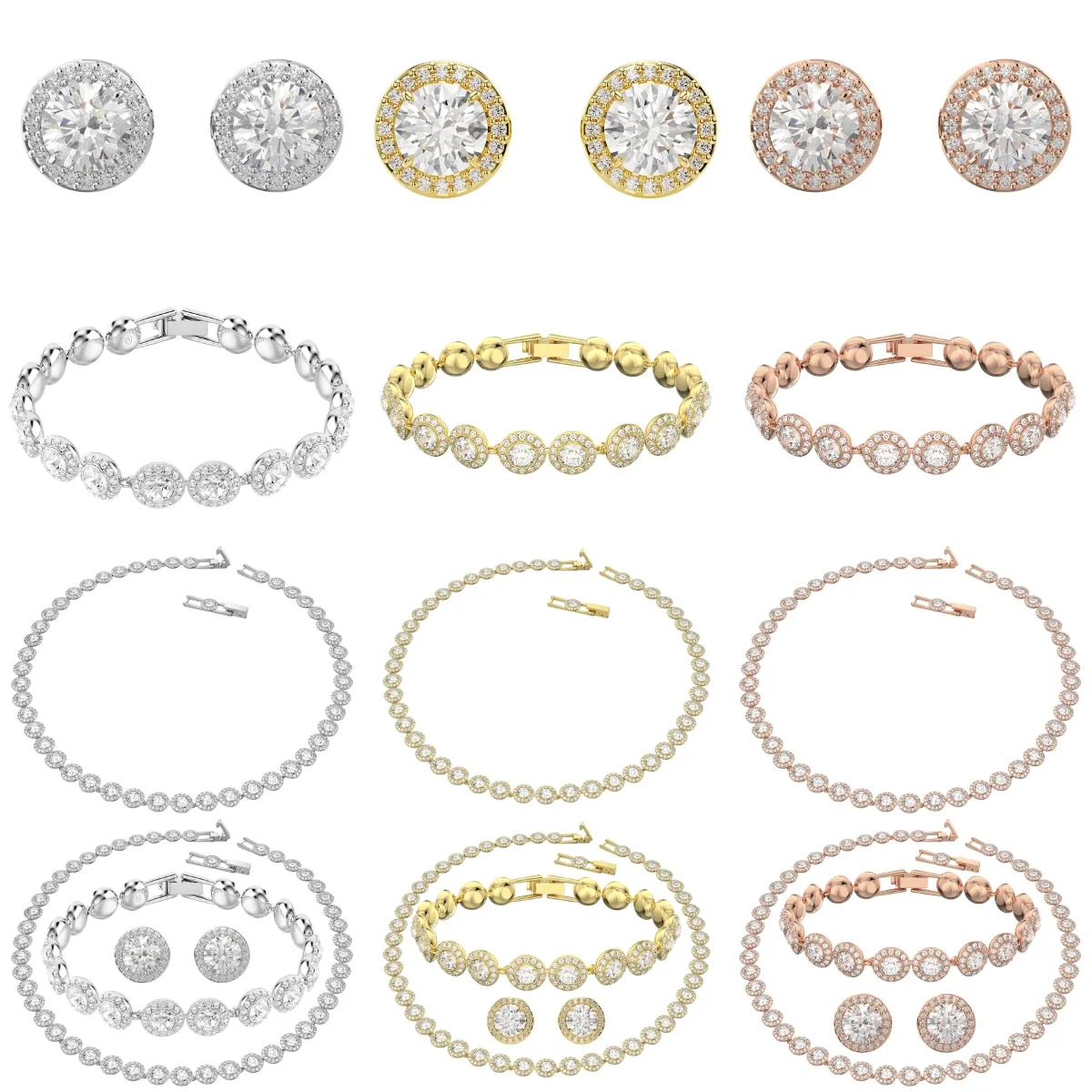 S925-prata-cl-ssico-felicidade-diamante-redondo-cristal-brincos ...