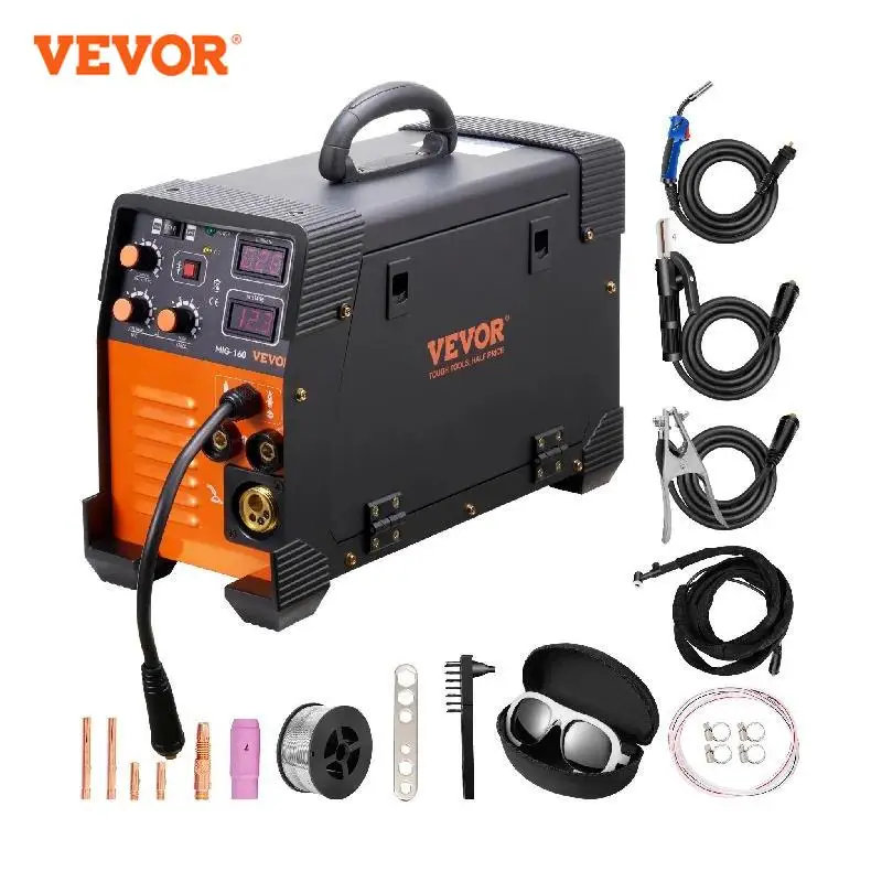 VEVOR-3-in-1-MIG-Welding-Machine-160-200-250-Amp-MIG-TIG-Arc-Welder ...