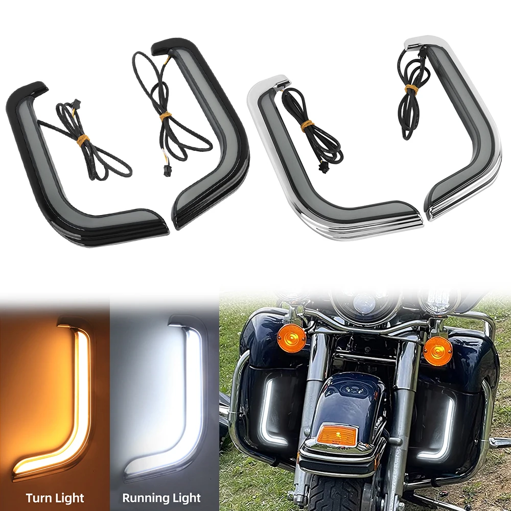 Motorcycle-LED-Running-Lamp-Fairing-Lower-Grills-Turn-Signal-Light-For ...