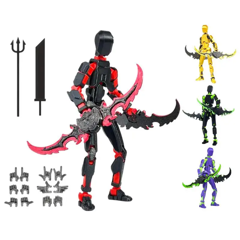 3D-Printed-Action-figures-Multi-Jointed-Movable-Shapeshift-Robot-child ...