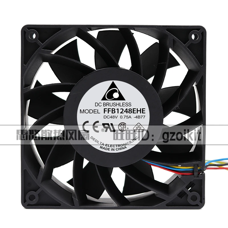 original FFB1248EHE 12cm 12038 DC48V 0.75A ABB inverter axial flow ...