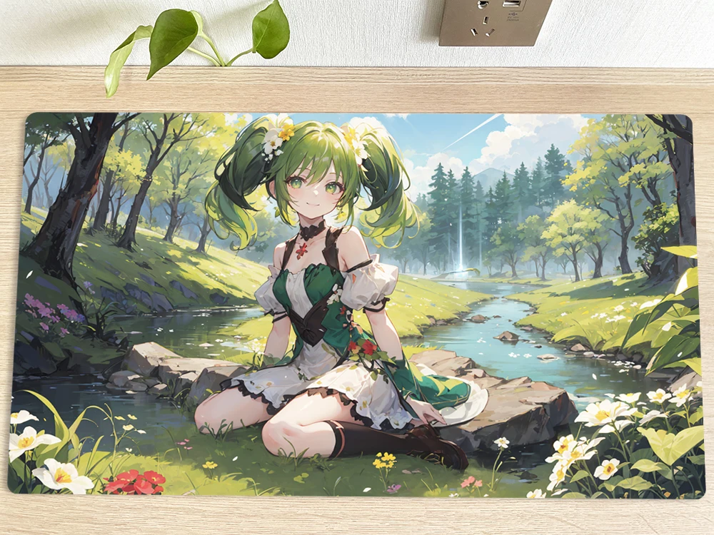 YuGiOh-Table-Playmat-Traptrix-Sera-TCG-CCG-Mat-Trading-Card-Game-Mat ...