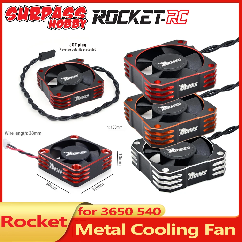Surpass Rocket Metal Cooling Fan Motor 25mm 30mm 35mm 40mm 50mm ...