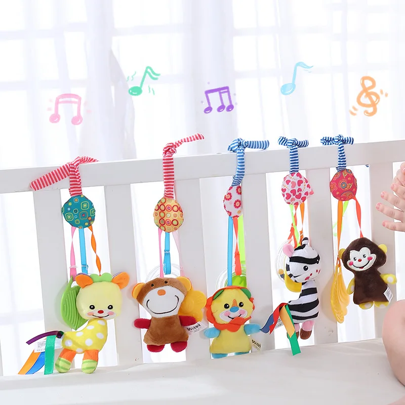 ASWJ-New-Baby-Rattles-Bell-Toy-Stroller-Mobile-Infant-Rattle-Animal ...