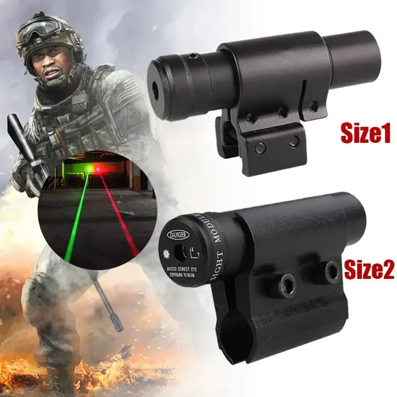 Tactical-Red-Laser-Sight-With-20mm-11mm-Rail-Mount-Laser-Dot-Sight-For ...