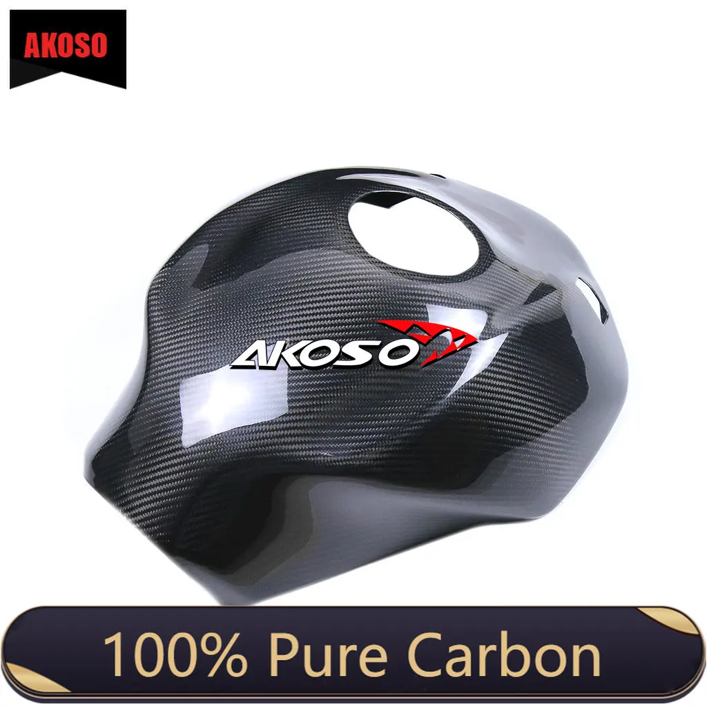 100-Carbon-Fiber-Tank-Cover-Motorcycle-Accessories-Parts-Fairings-Cowls ...
