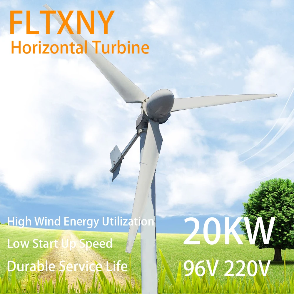 20KW-Wind-Generator-Horizontal-Wind-Turbine-With-Glass-Fiber-Blades-AC ...