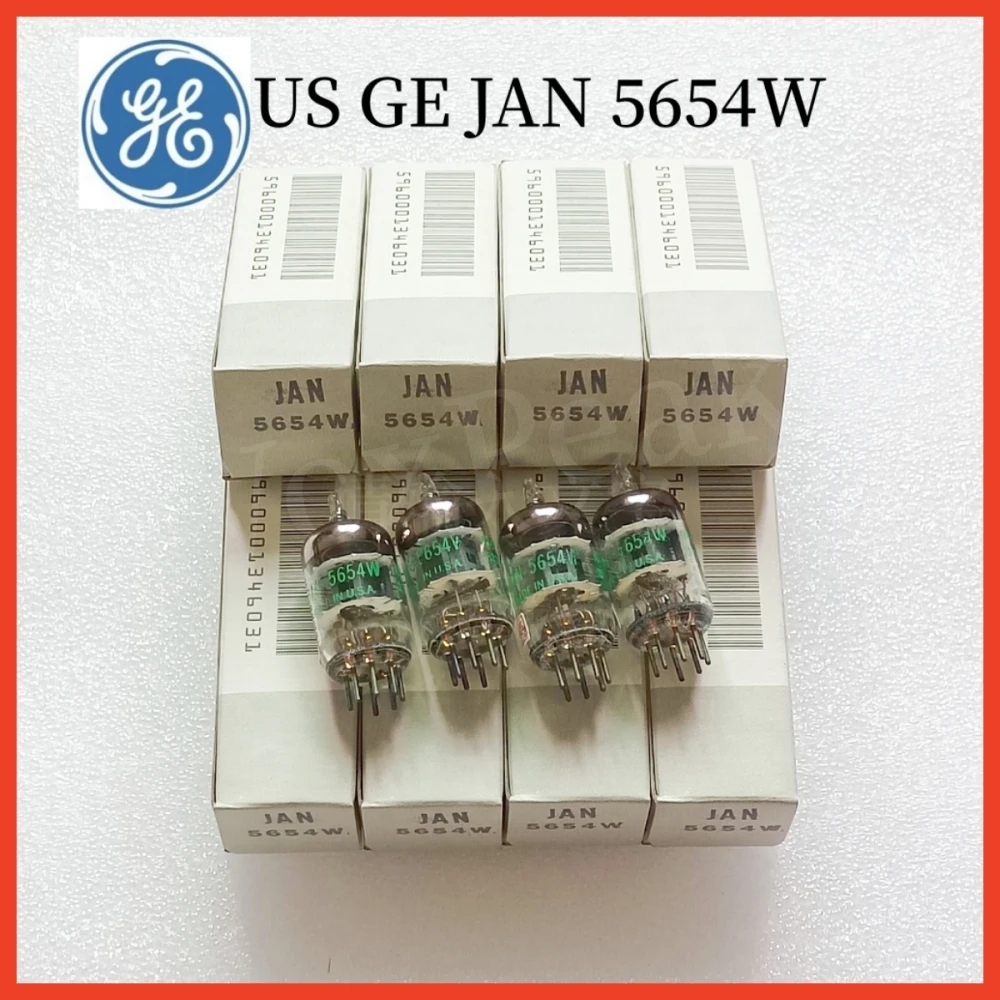 Original US GE JAN 5654W 5654 Vacuum Electron Tube Upgrade 6J1 6J2 6M1N ...
