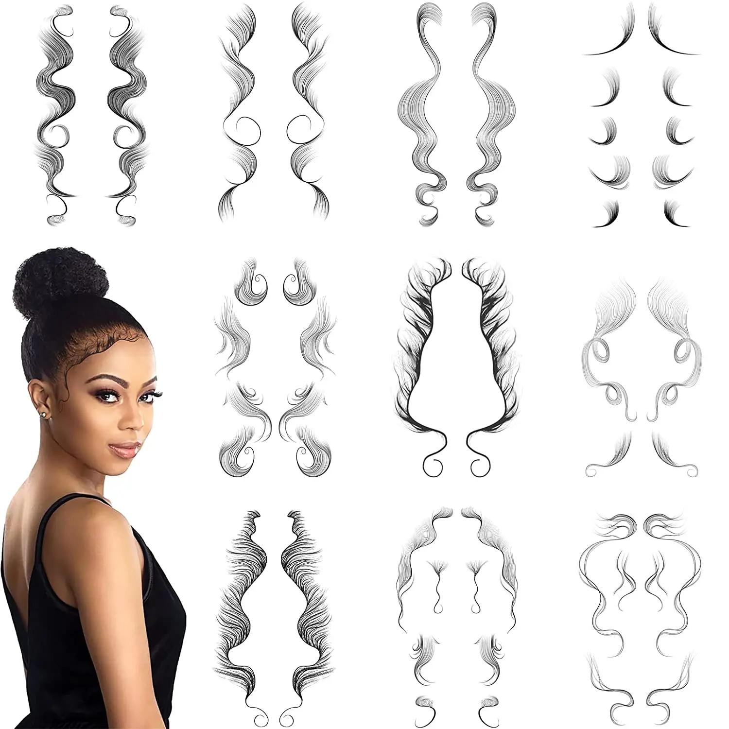 Hair Brush Tattoo