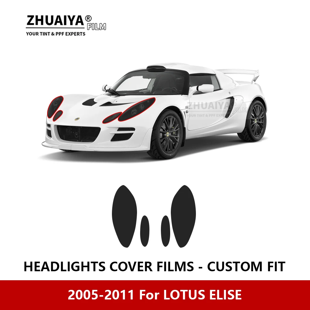 For-LOTUS-ELISE-2005-2011-Car-Exterior-Headlight-Anti-scratch-PPF ...