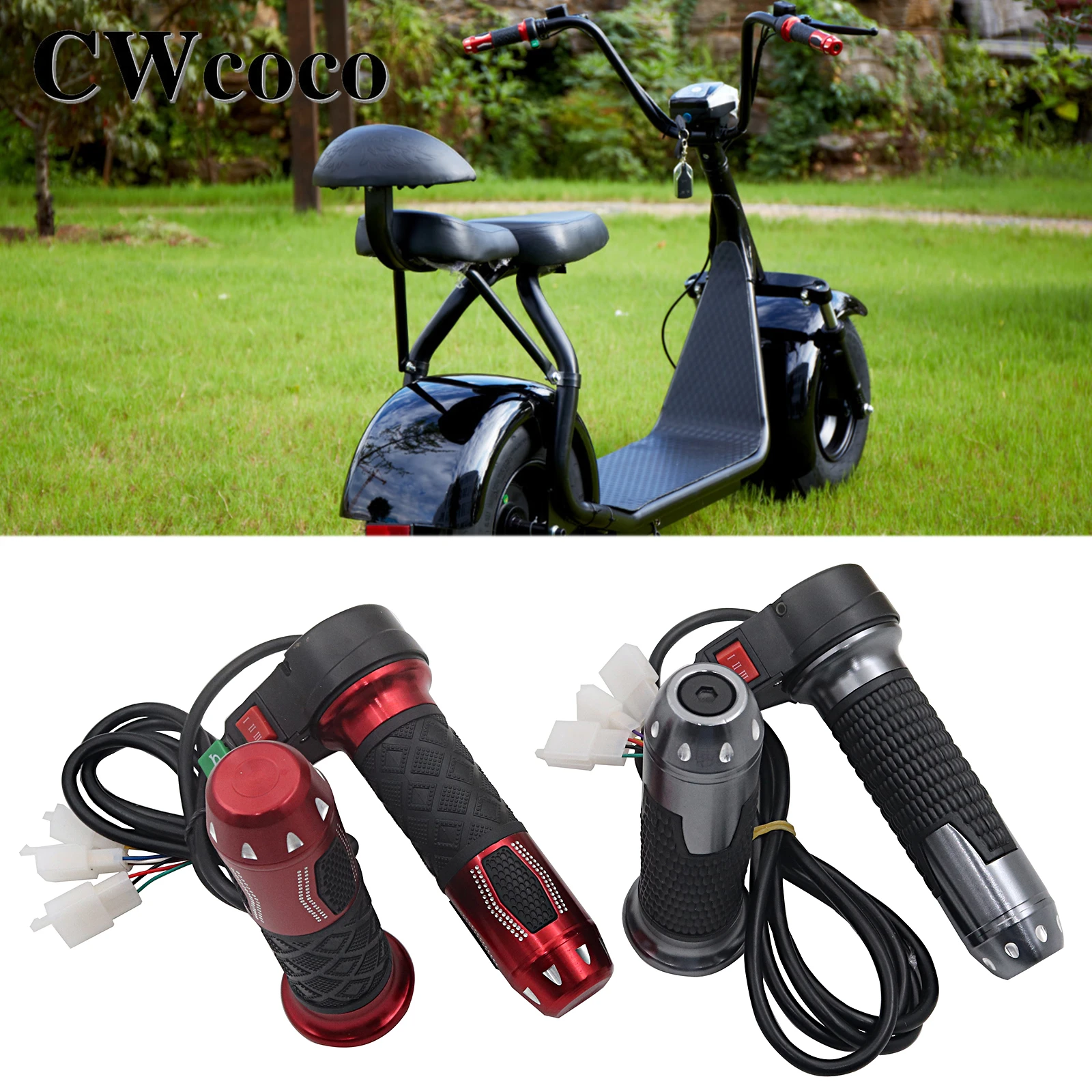 Three-speed Handlebar Electric Turn Handle Modified Accessories ...