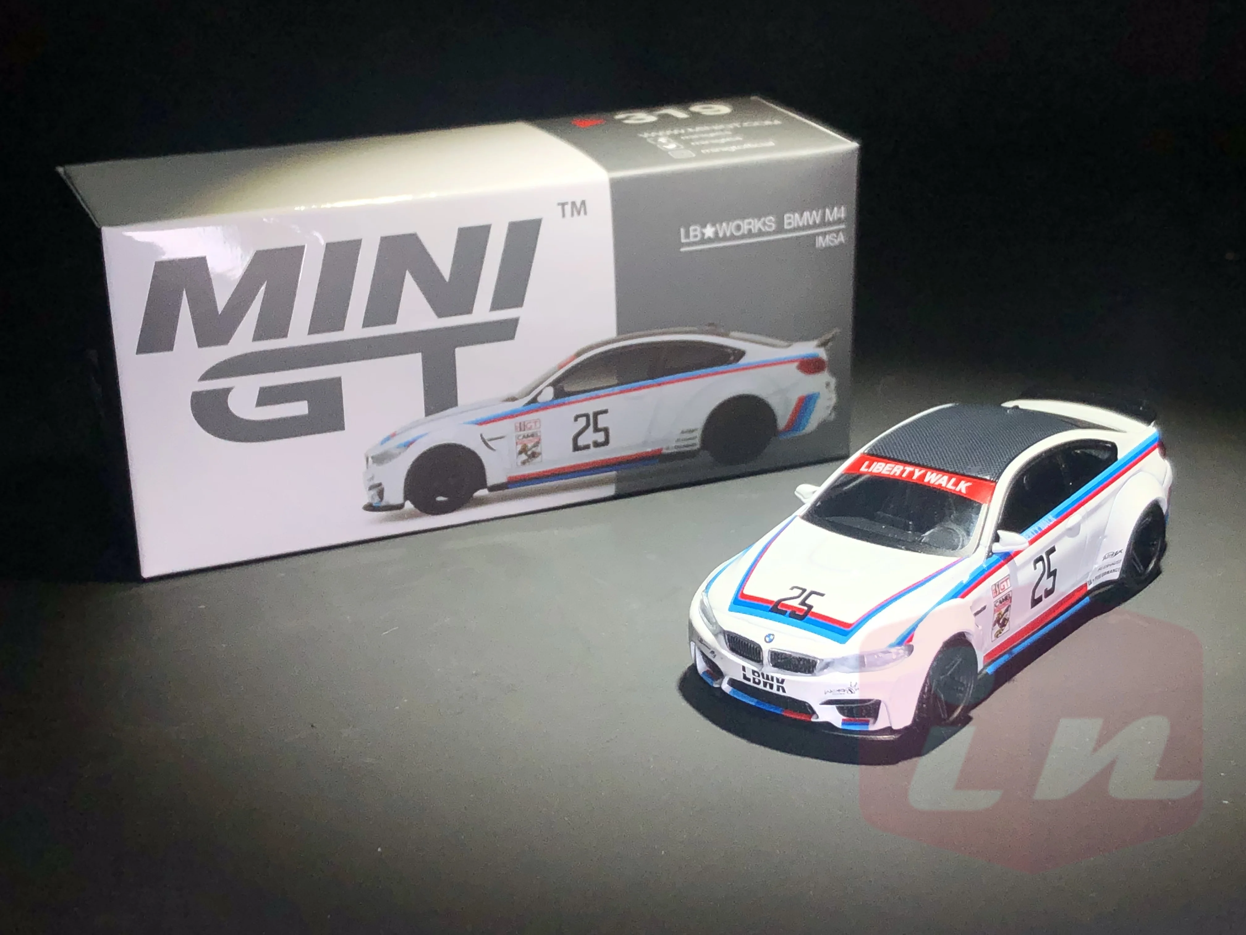 Mini GT 1/64 LB Works BMW M4 IMSA DieCast Model Car Collection Limited ...