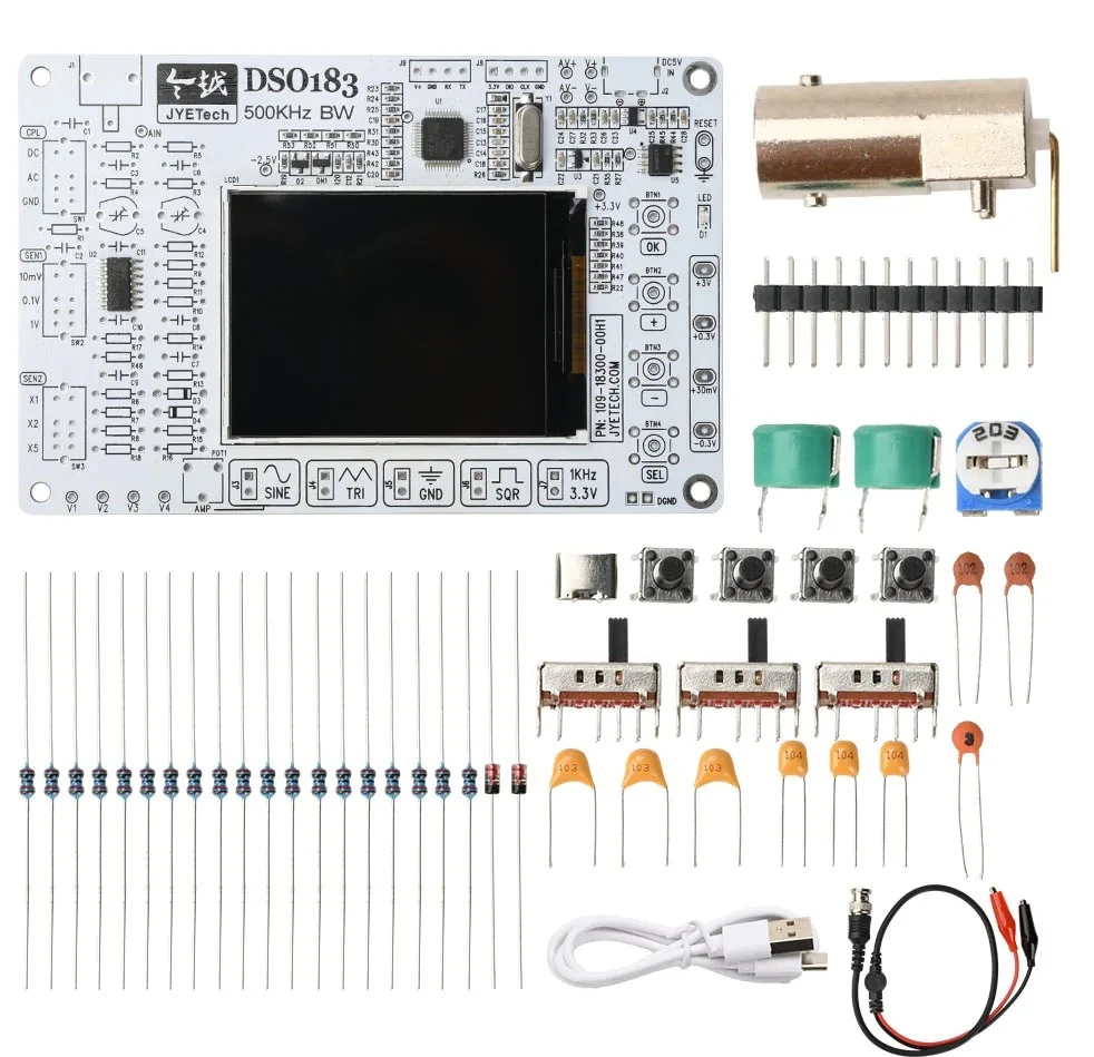 DIY Kit Teaching and Training Electronic Production Kit 0-500KHz C-type ...