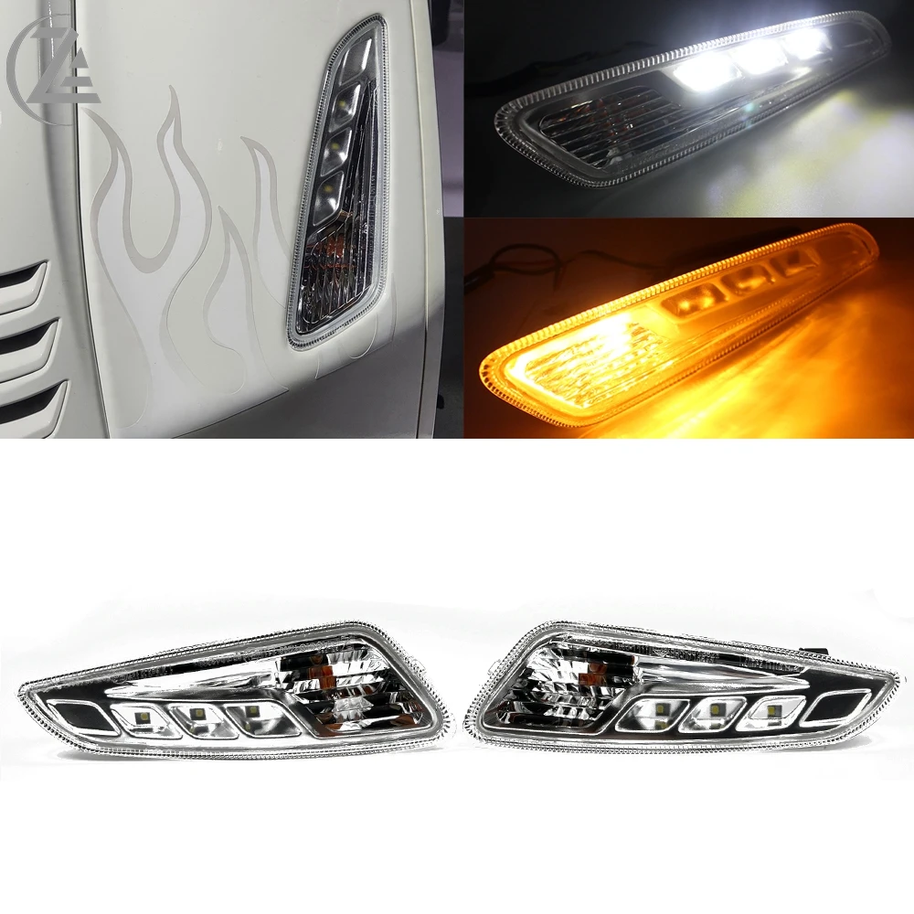 ACZ Motorcycle Front Turn Signal Light Indicator Lamp Direction For ...