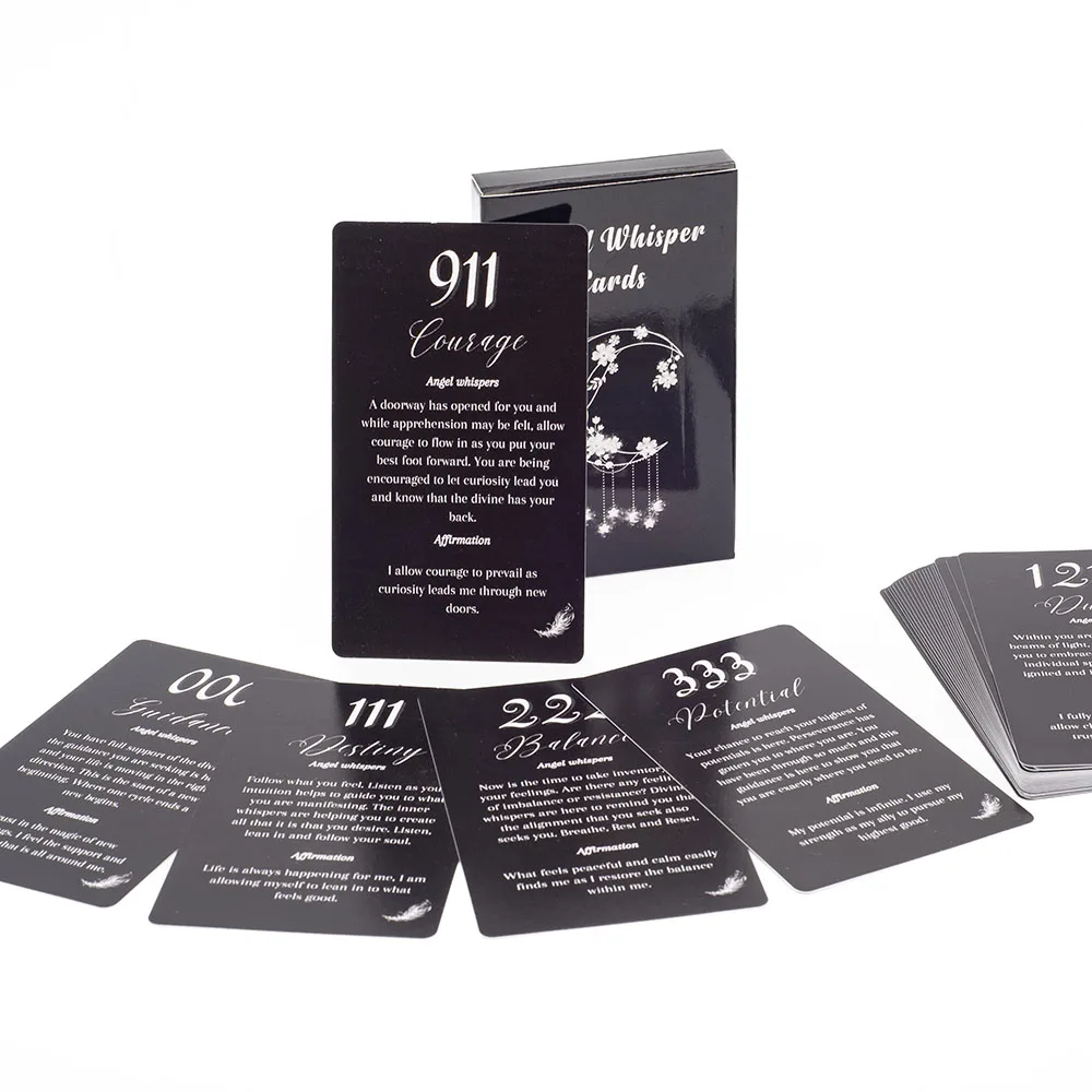 Angel-Whisper-Cards-Tarot-Deck-26Pcs-English-Version-with-Number ...