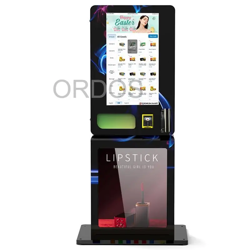 Wall-Mounted-Trading-Card-Vending-Machine-Compact-Token-QR-Code-Payment ...