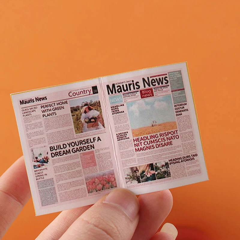9Pcs-1-12-Dollhouse-Miniature-Colored-Newspaper-Model-For-Doll-House ...