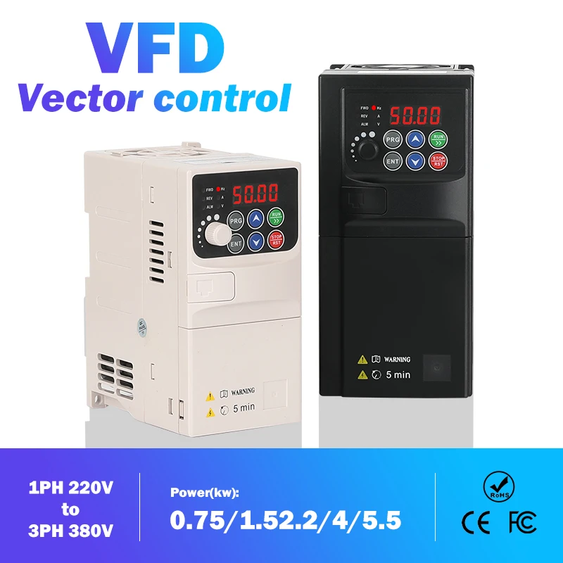220-To-380V-VFD-SU600-0-75-5-5KW-1-3PH-Heavy-Load-Power-Inverter ...