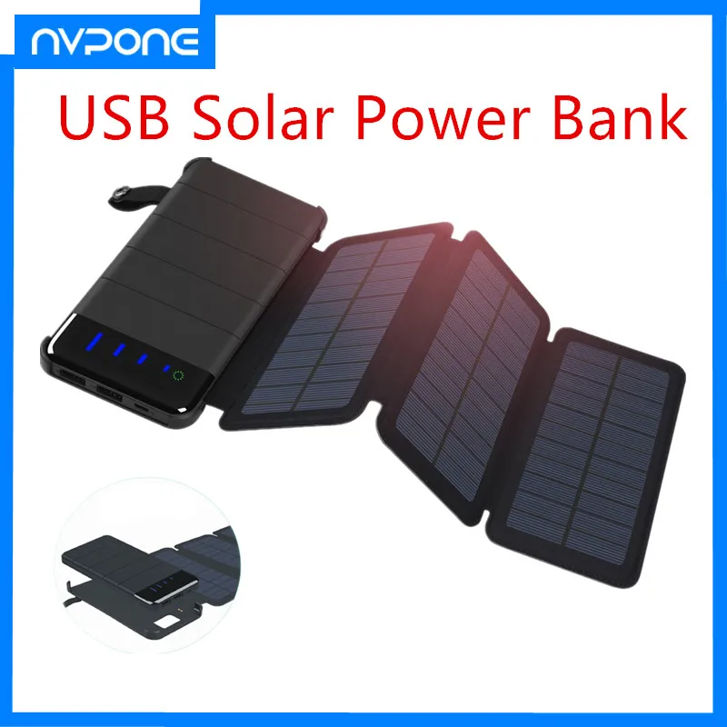 outdoors-emergency-suppl-Waterproof-Solar-Power-Bank-10000mah-Portable ...